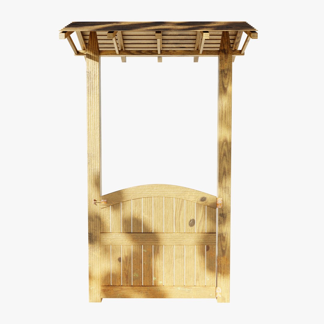 Garden Gate 3D Model - TurboSquid 2095688