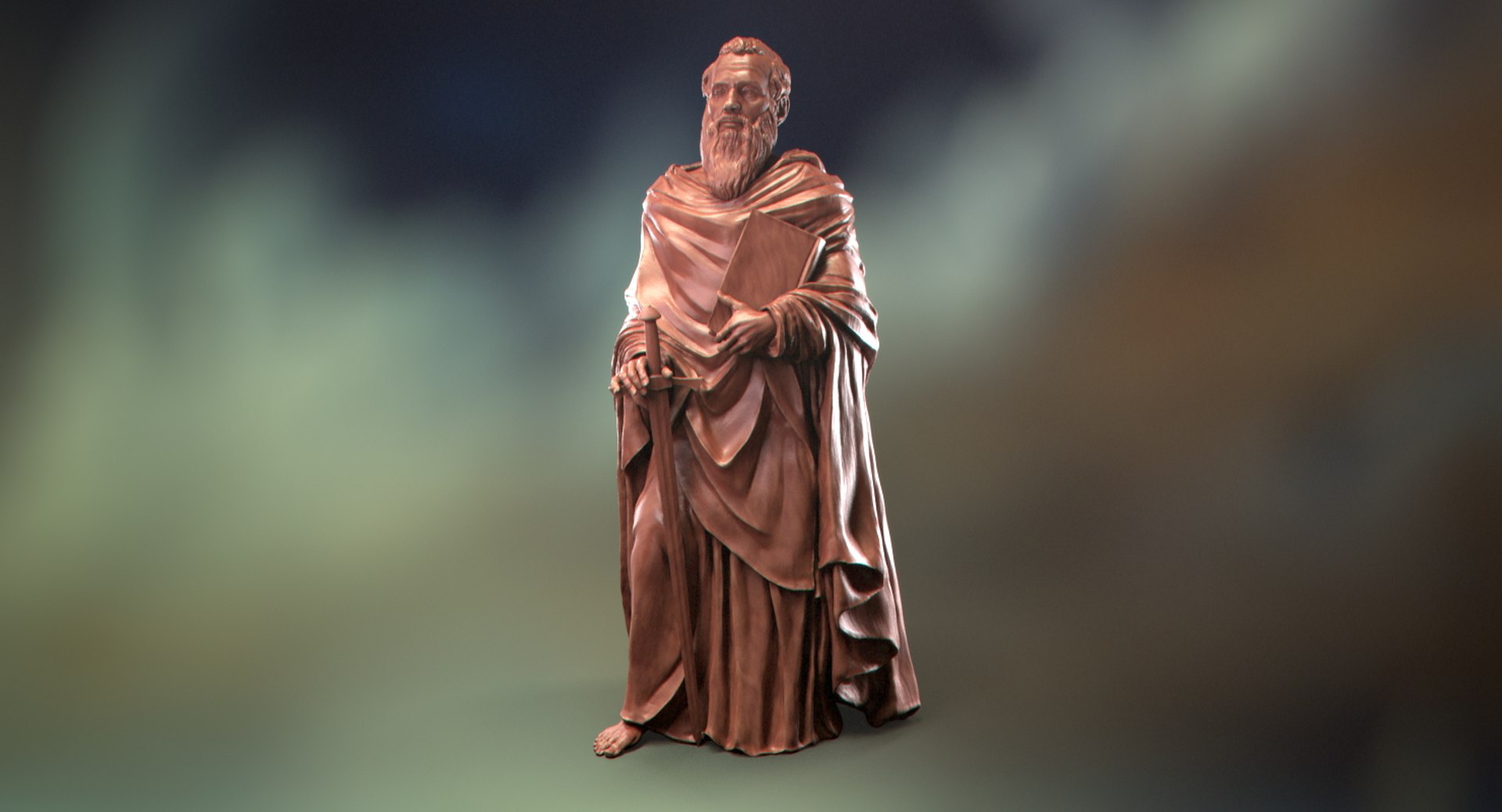 3D Saint Paul Model - TurboSquid 1189310