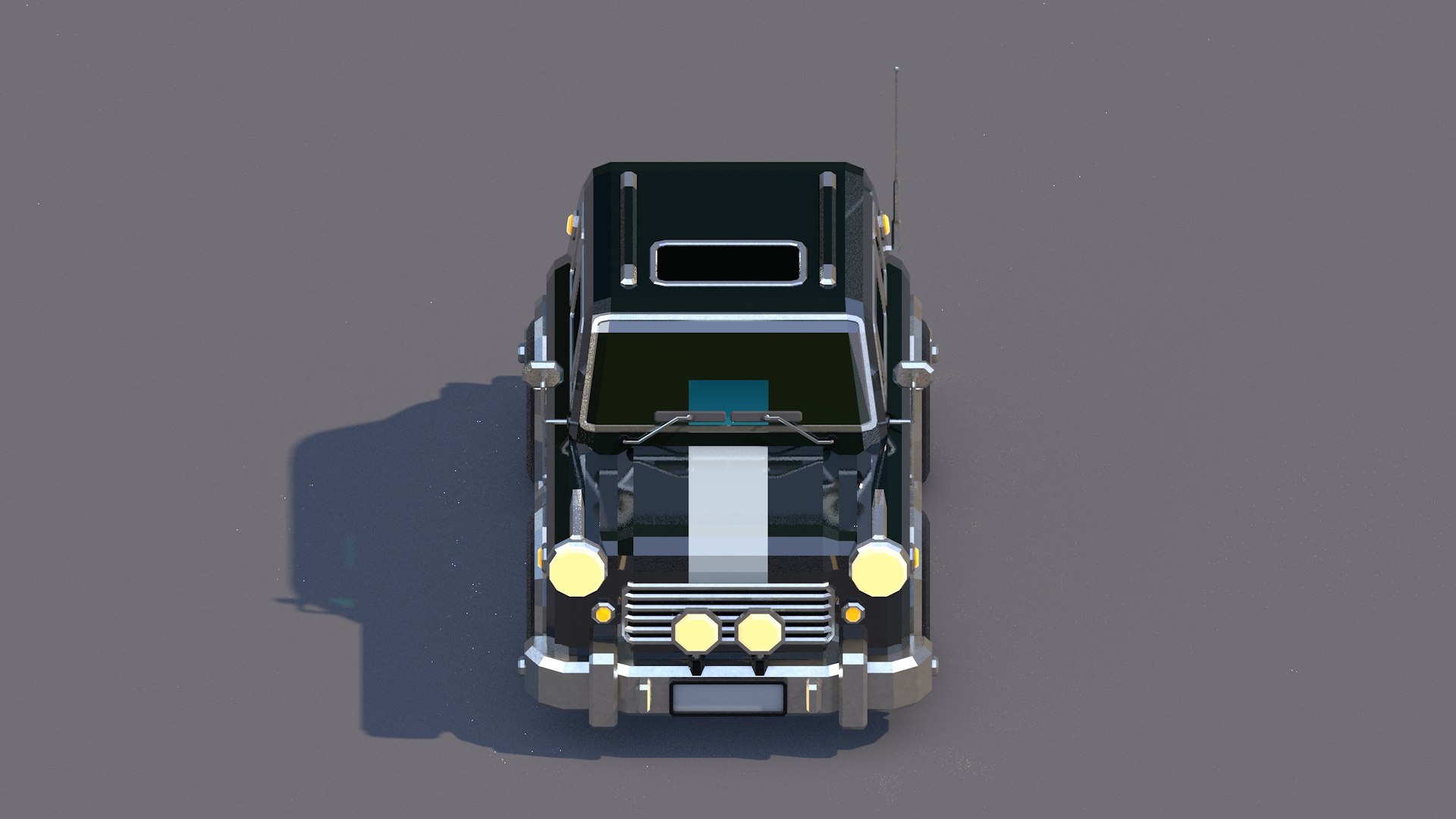 3D Cartoon Mini Car - TurboSquid 1984496