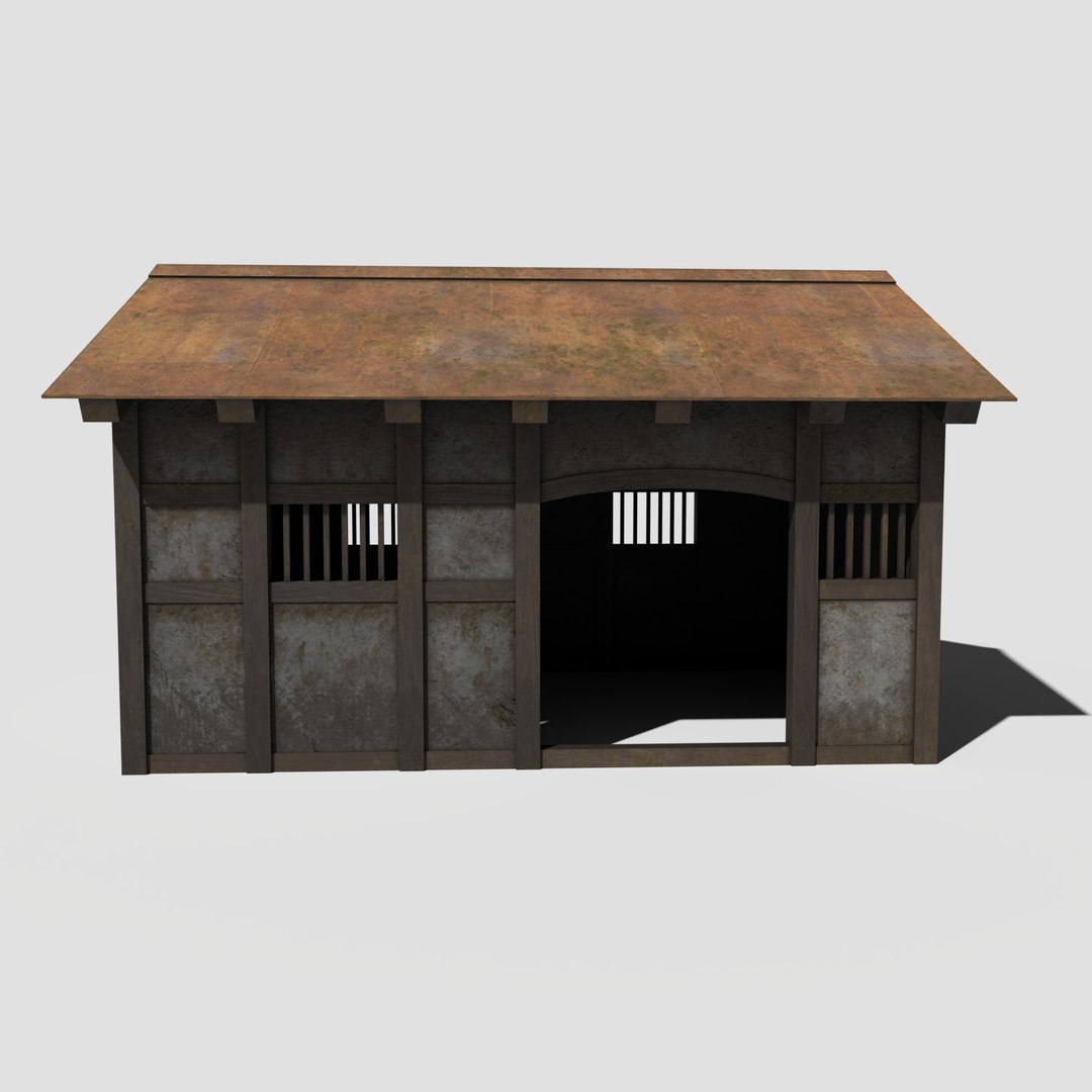 3D Barn Model - TurboSquid 1745090