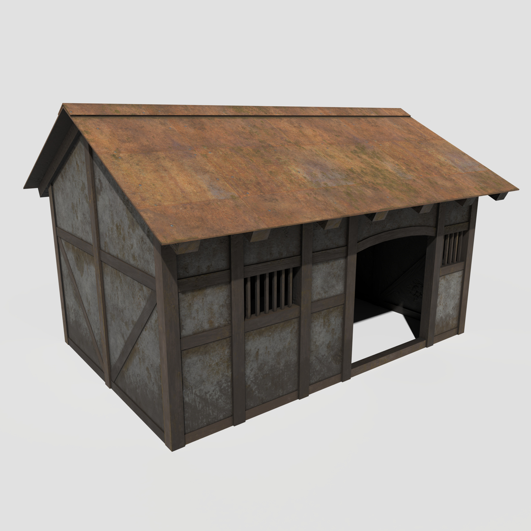 3D Barn model - TurboSquid 1745090