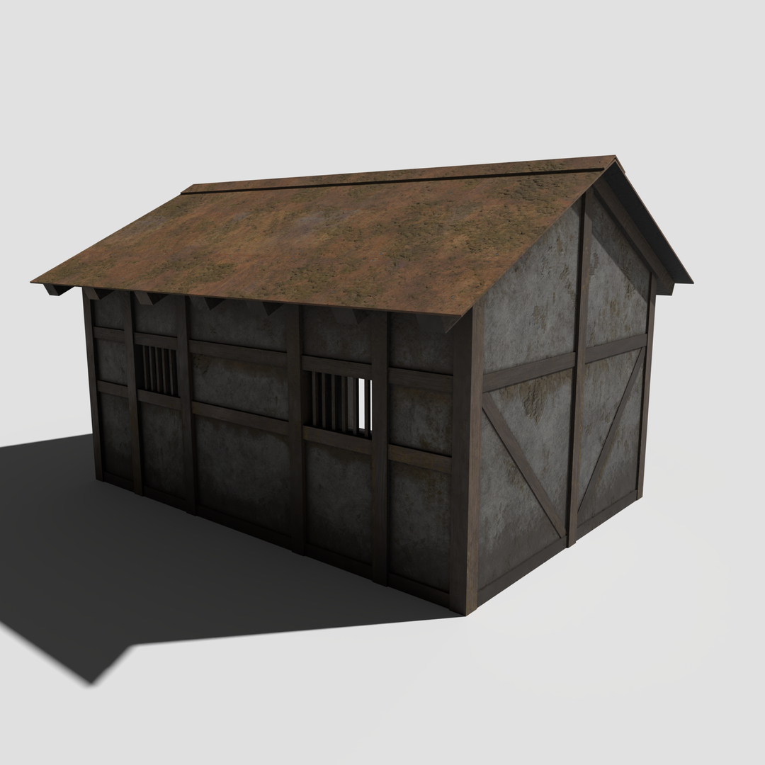3D Barn model - TurboSquid 1745090
