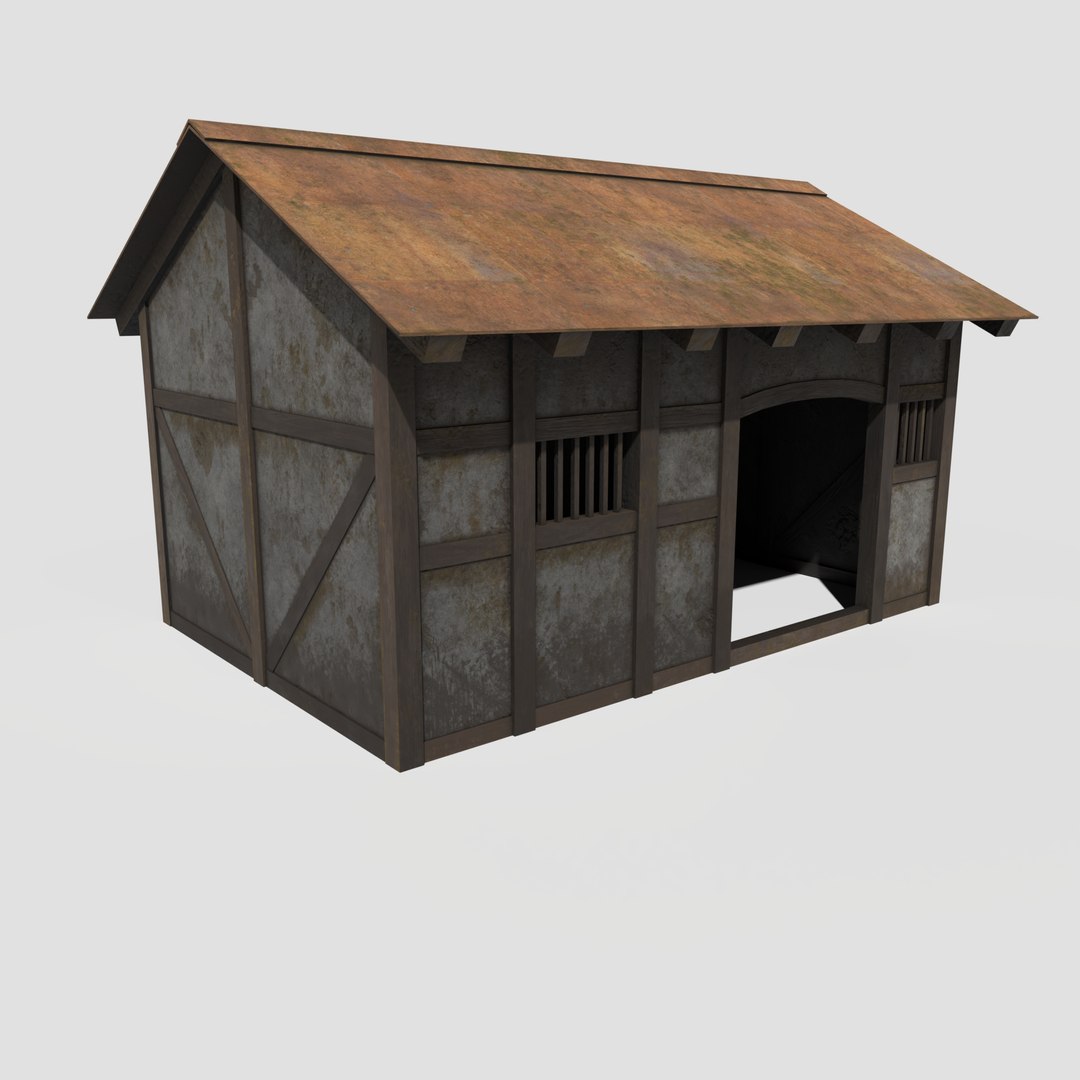 3D Barn Model - TurboSquid 1745090