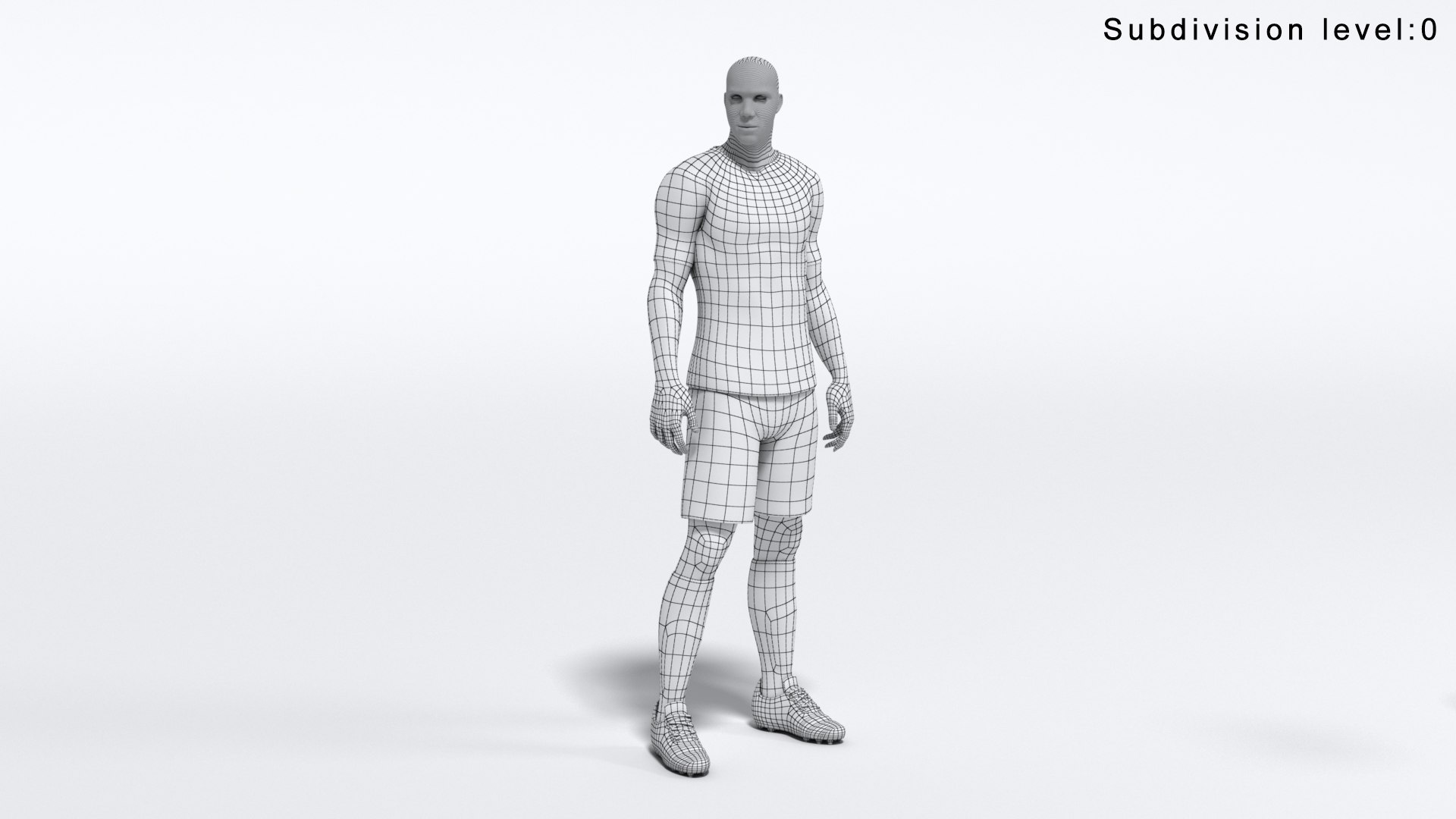 3D Black Soccer Player Animated HQ Model - TurboSquid 1746983