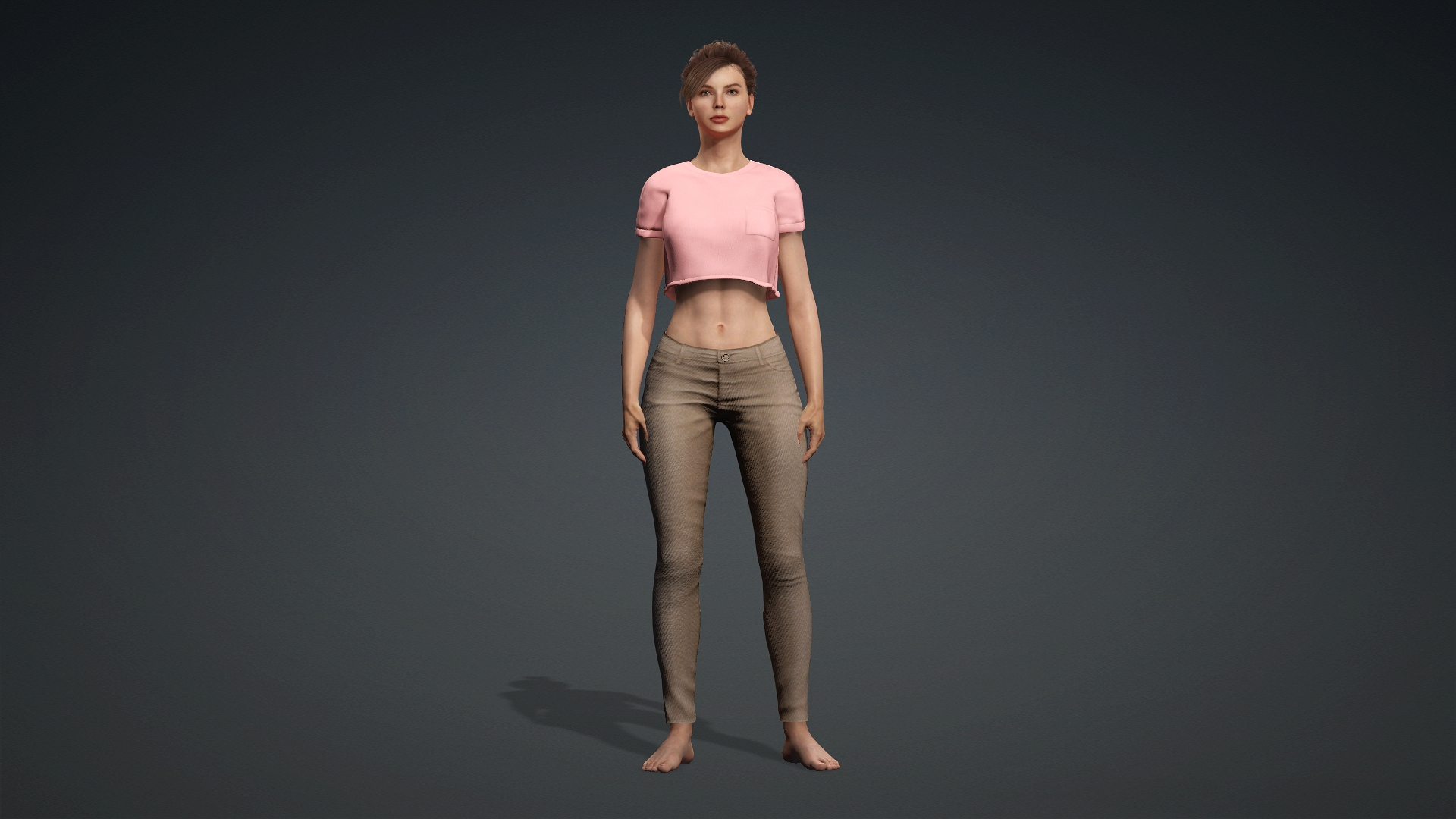 Realistic 3D Model Of A Beautiful Woman 3D Model - TurboSquid 2368535