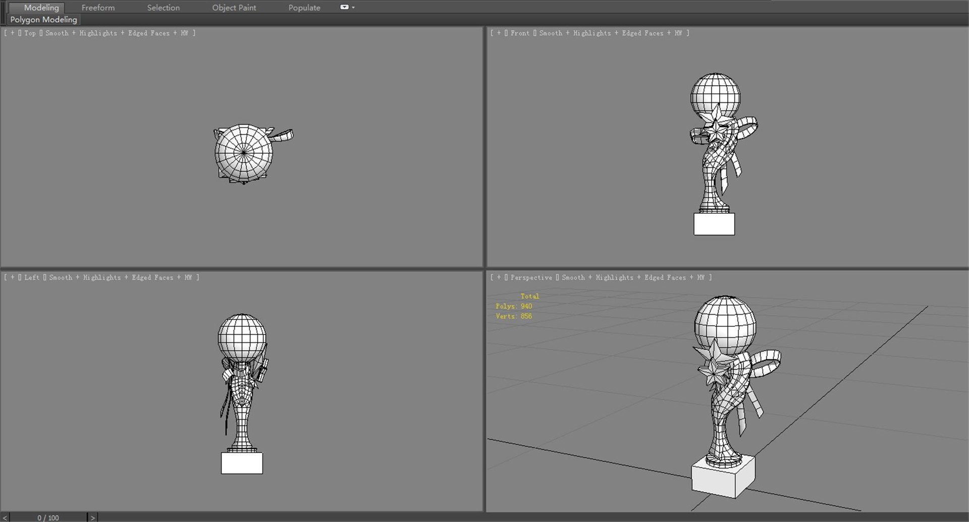 3D DIY Football Trophy - FIFA World Cup Trophy - TurboSquid 2111935
