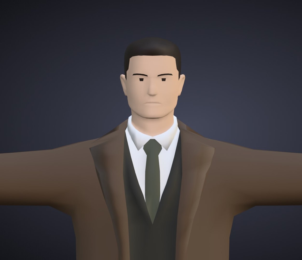 Stylized Detective Optimised Version 3D Model - TurboSquid 2149282