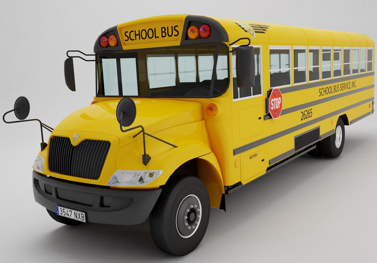 School Bus 3D - TurboSquid 1488289