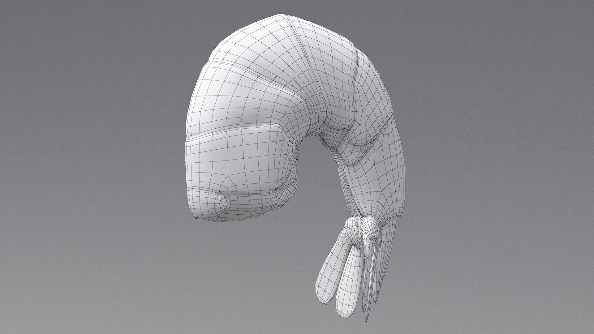 Realistic Shrimp 3D Model - TurboSquid 1801198