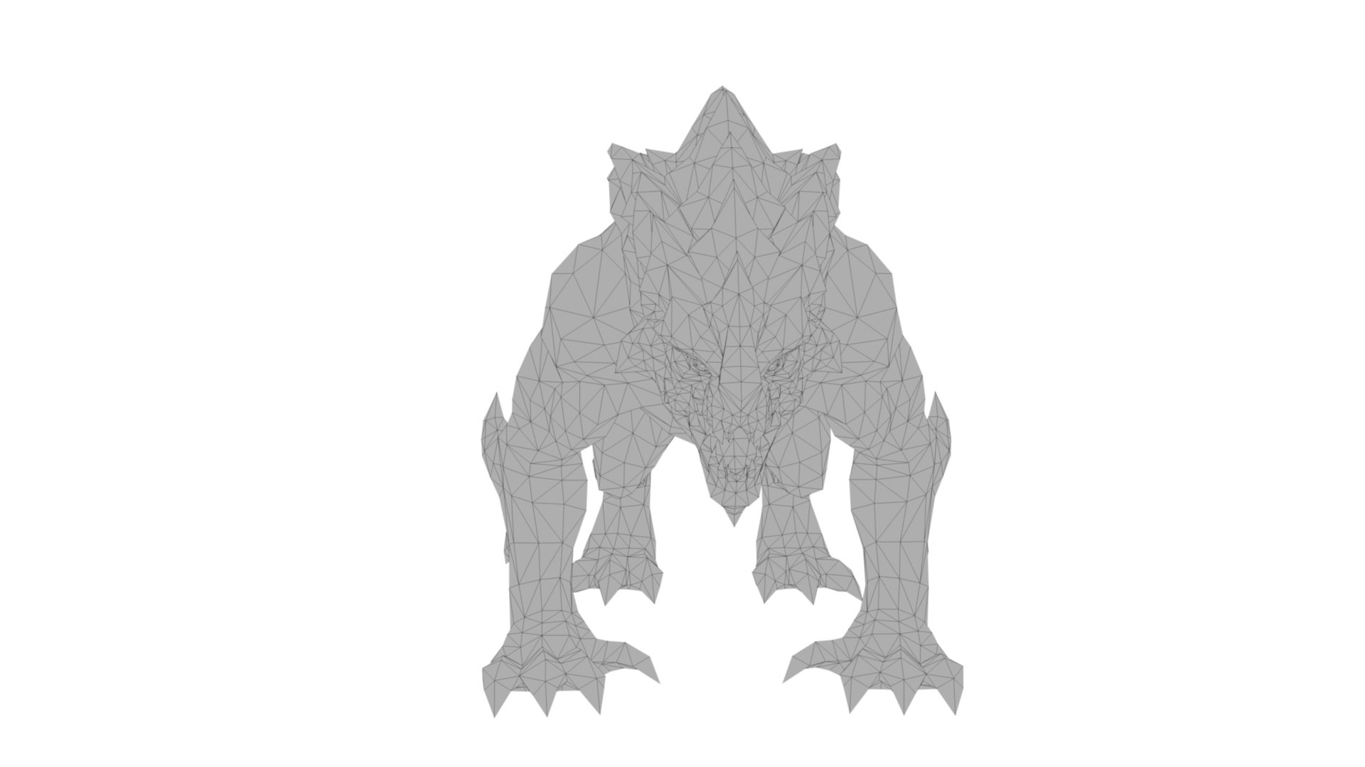 3D Werewolf - TurboSquid 1970747