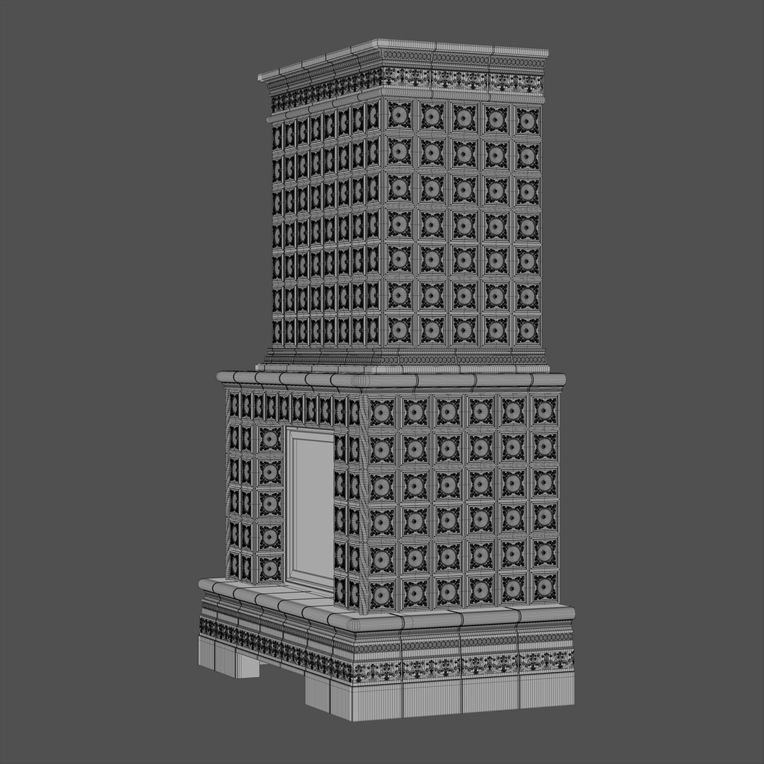 3d Maxwell Antique Model