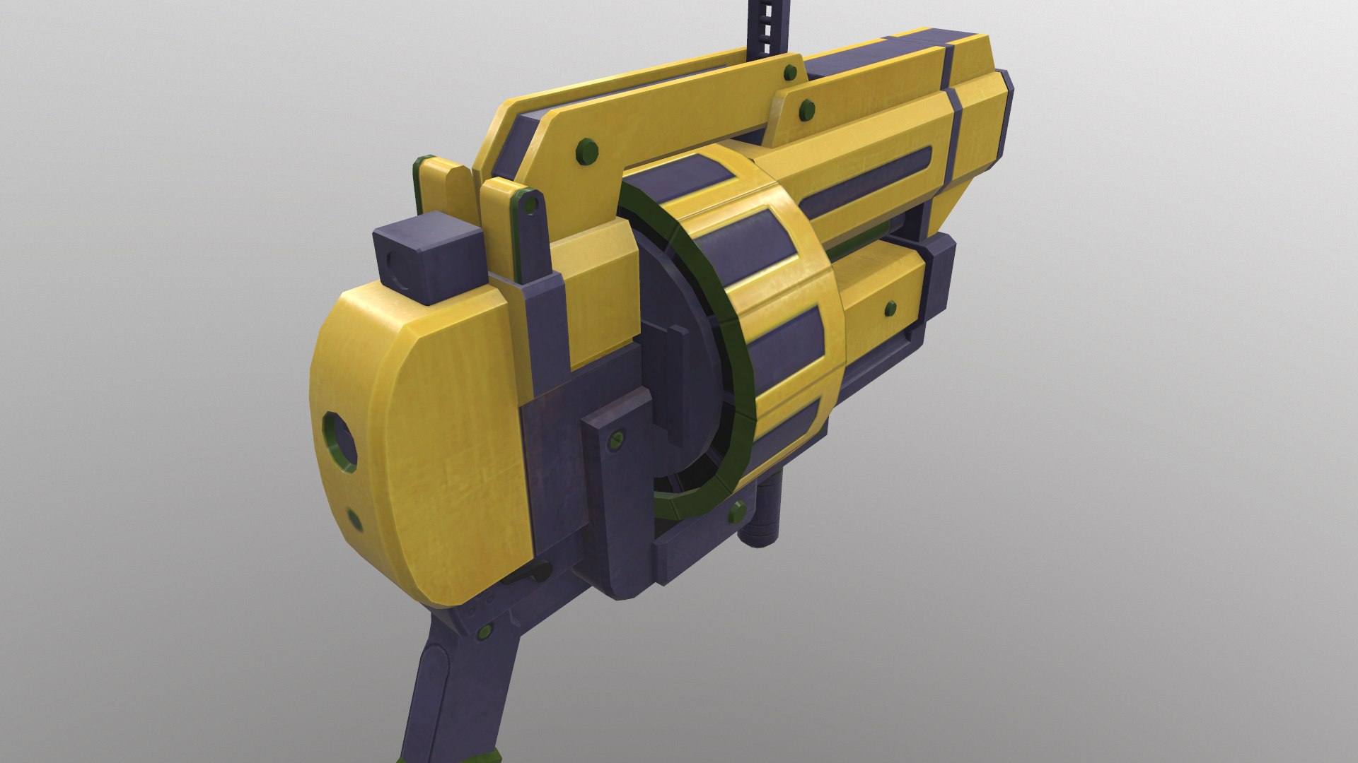 3D Model Boomer Revolver Level 3 - TurboSquid 2194420