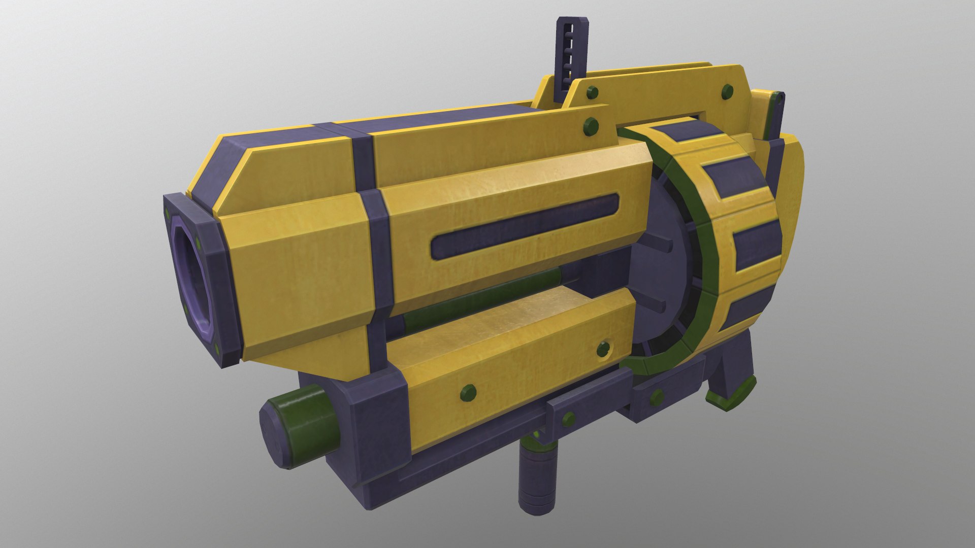3D Model Boomer Revolver Level 3 - TurboSquid 2194420