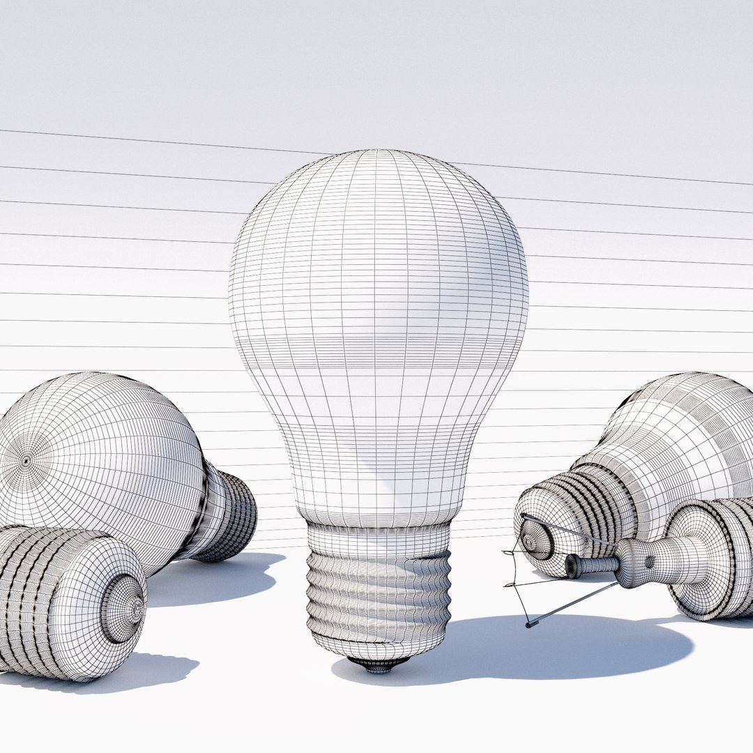 Light Bulb 3D Model - TurboSquid 1299173