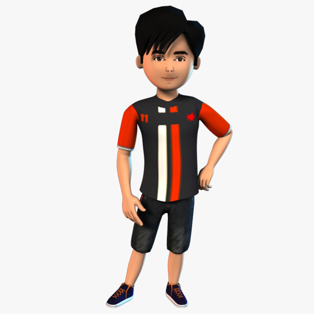 3D model boy character - TurboSquid 1305949