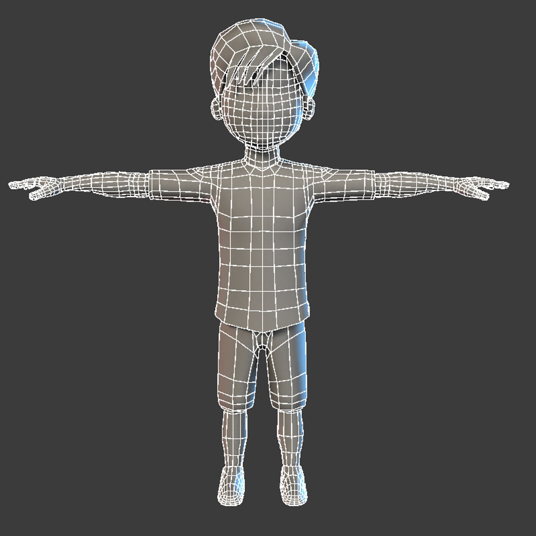 3D model boy character - TurboSquid 1305949