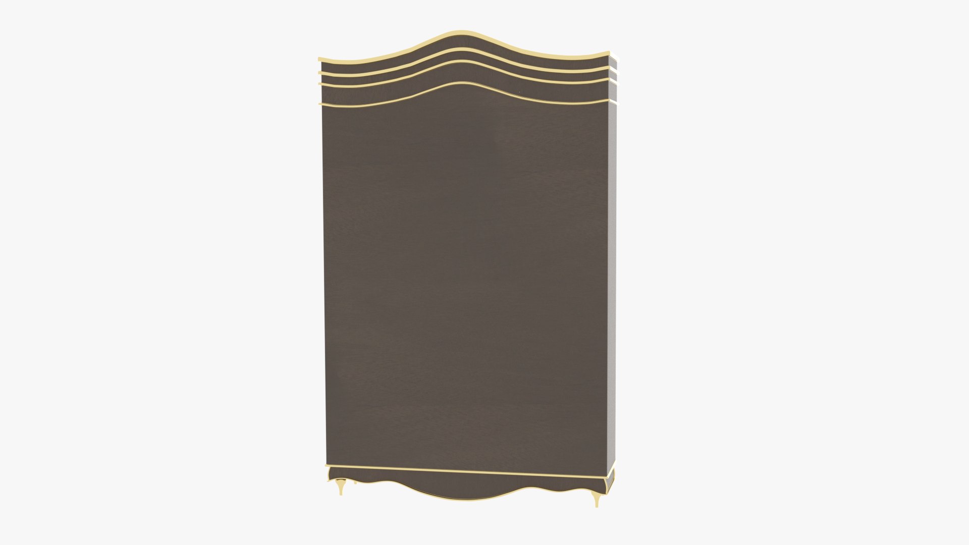 3D Bookcase Large Brawn model - TurboSquid 1770357