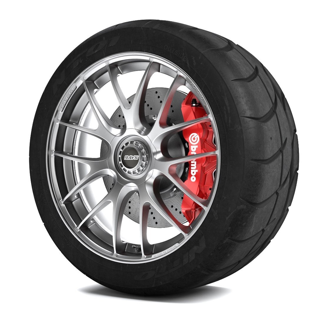 3dsmax Volk Racing G27 Wheel