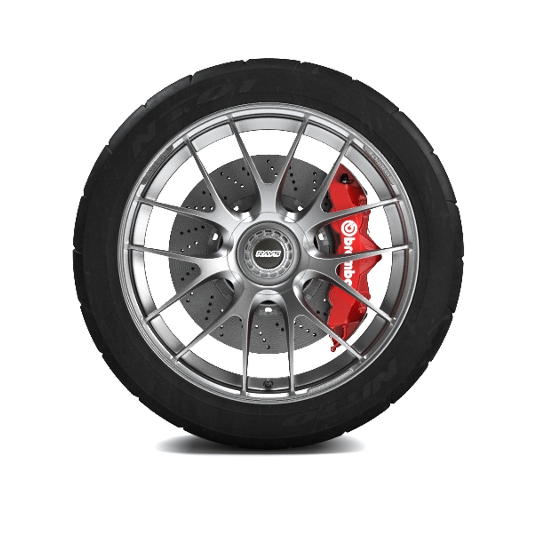 3dsmax Volk Racing G27 Wheel