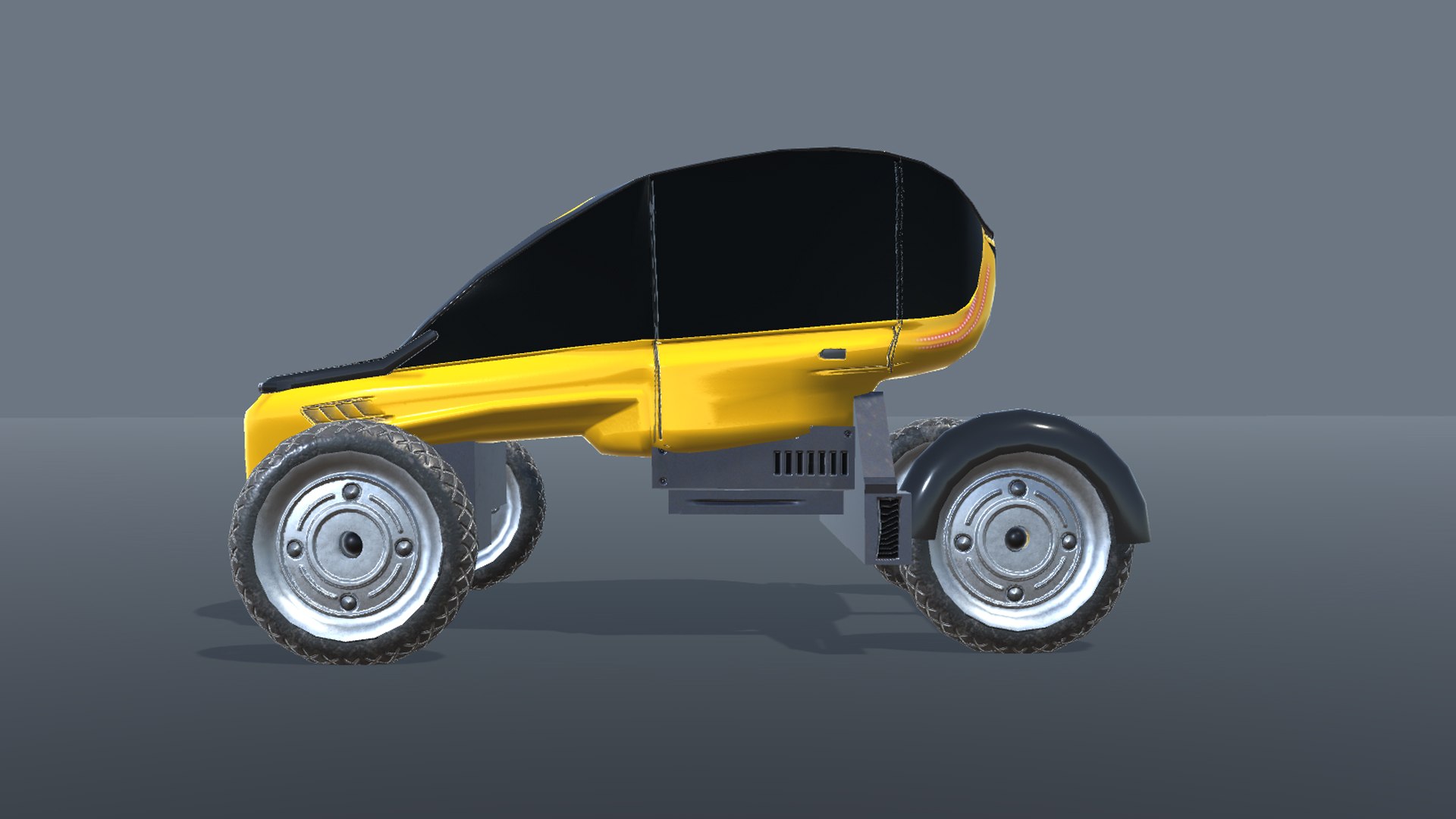 Modern Mini Car Animations 3D Model - TurboSquid 1866786