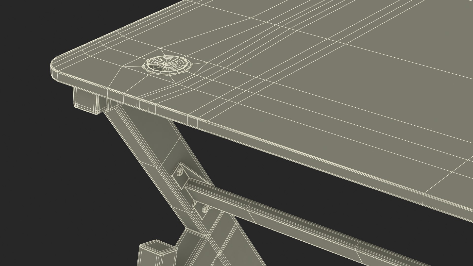 FDW Computer Gaming Desk 3D - TurboSquid 1956146
