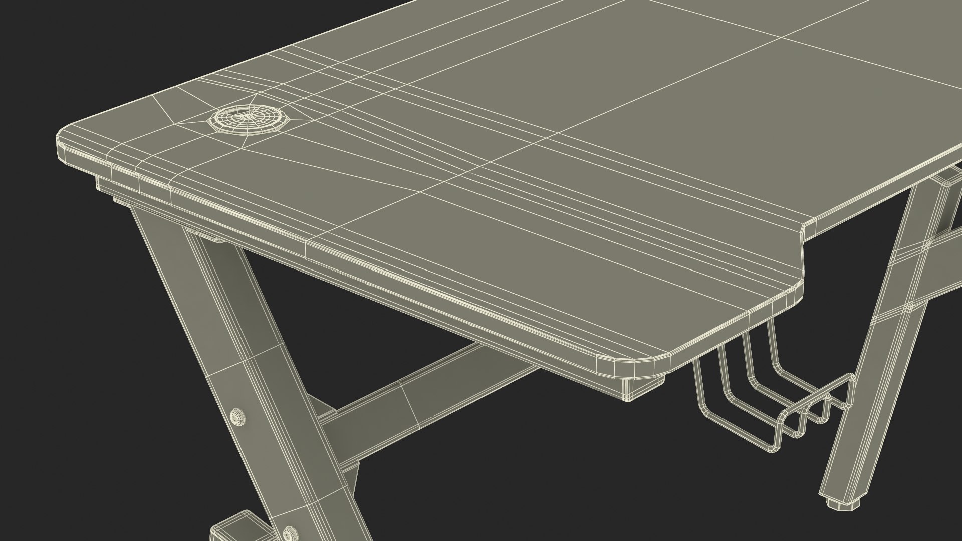 FDW Computer Gaming Desk 3D - TurboSquid 1956146
