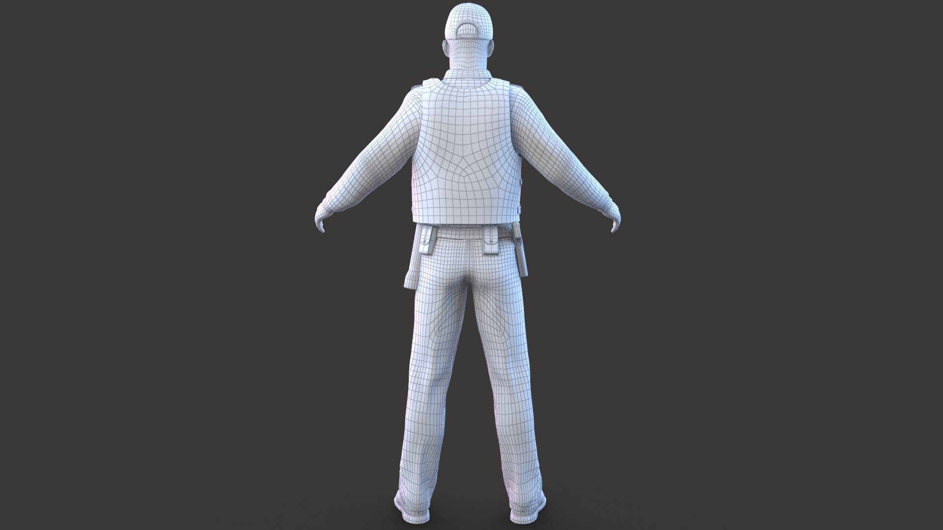 Border Officer 3D Model - TurboSquid 1713846