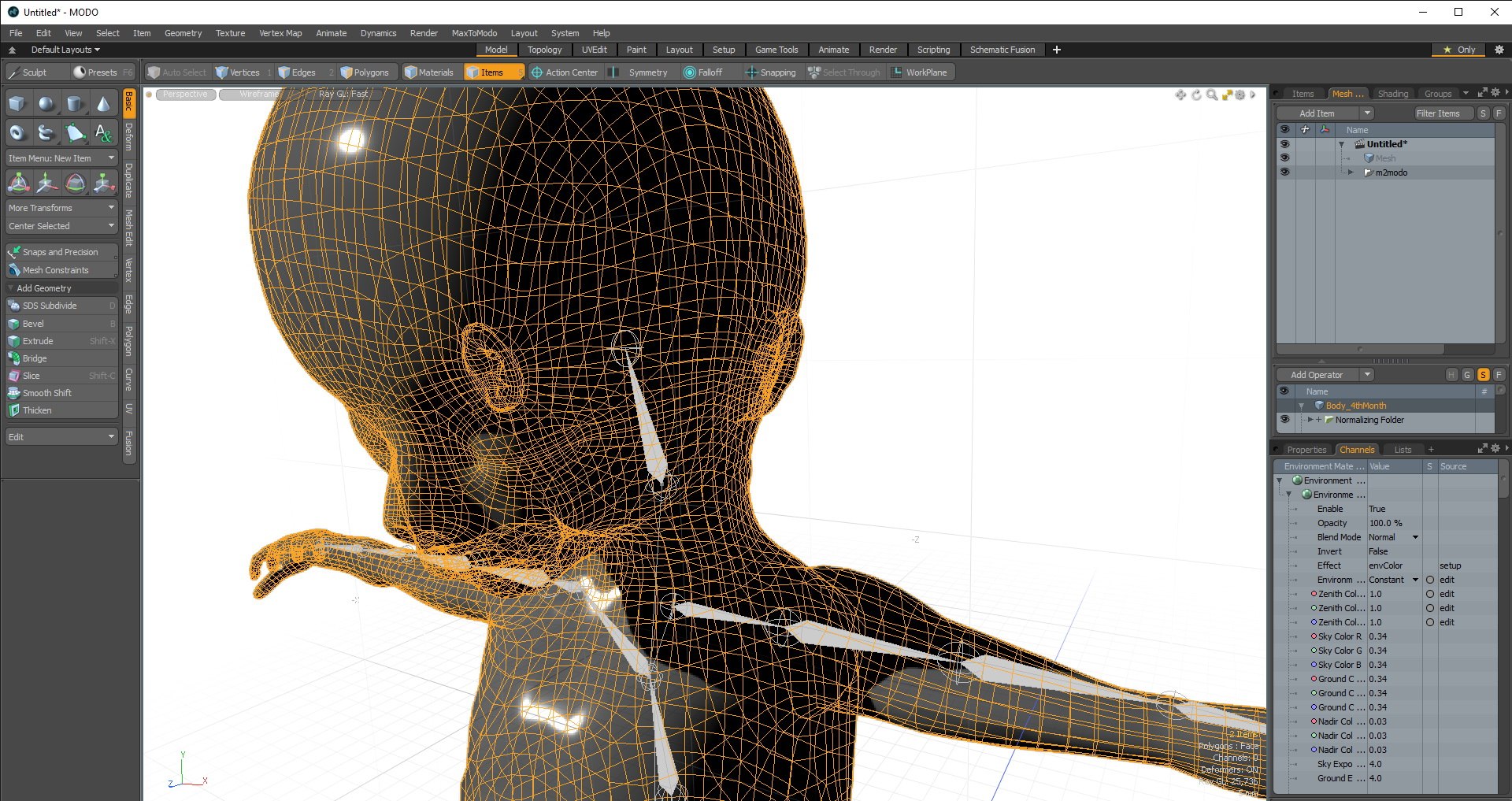 Human fetus 16 weeks 3D - TurboSquid 1665168