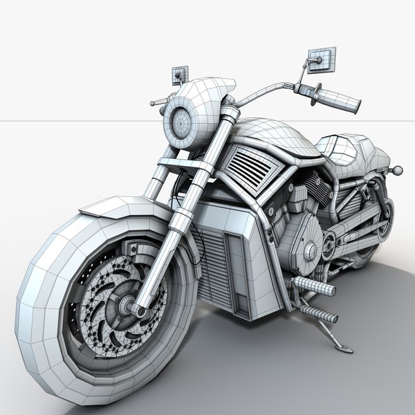 3d generic motorcycle