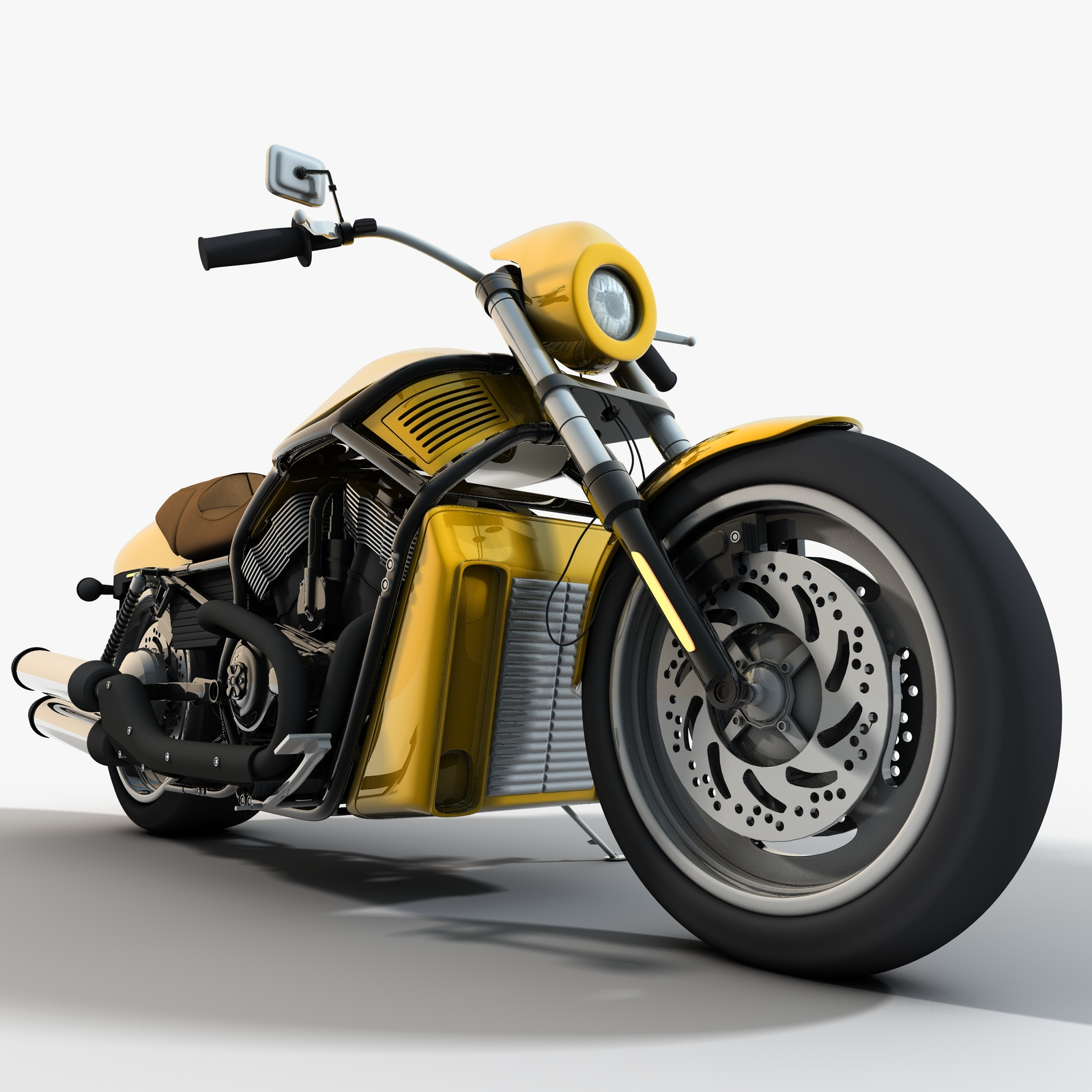 3d generic motorcycle