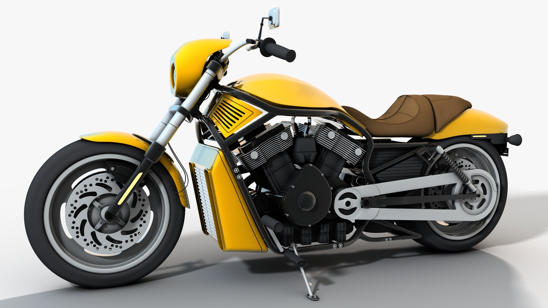 3d generic motorcycle