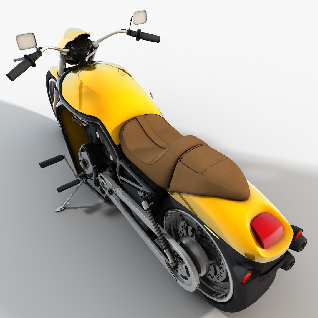 3d generic motorcycle