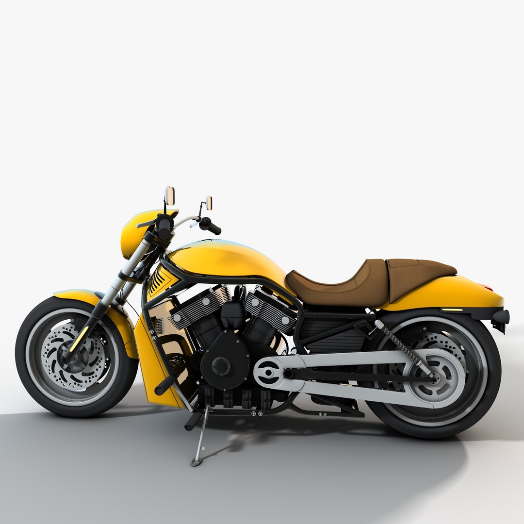 3d generic motorcycle