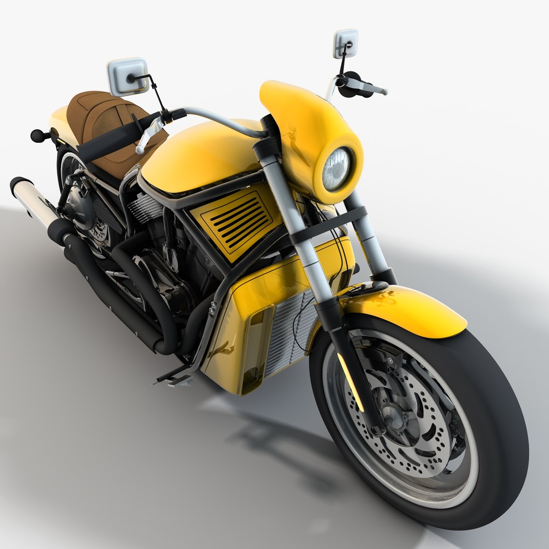 3d generic motorcycle