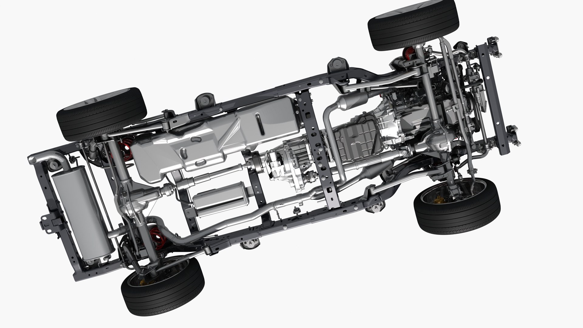 3D SUV Chassis Model - TurboSquid 2052517