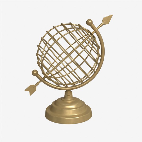 modelo 3d Globe Spherical table decor - TurboSquid 2095023