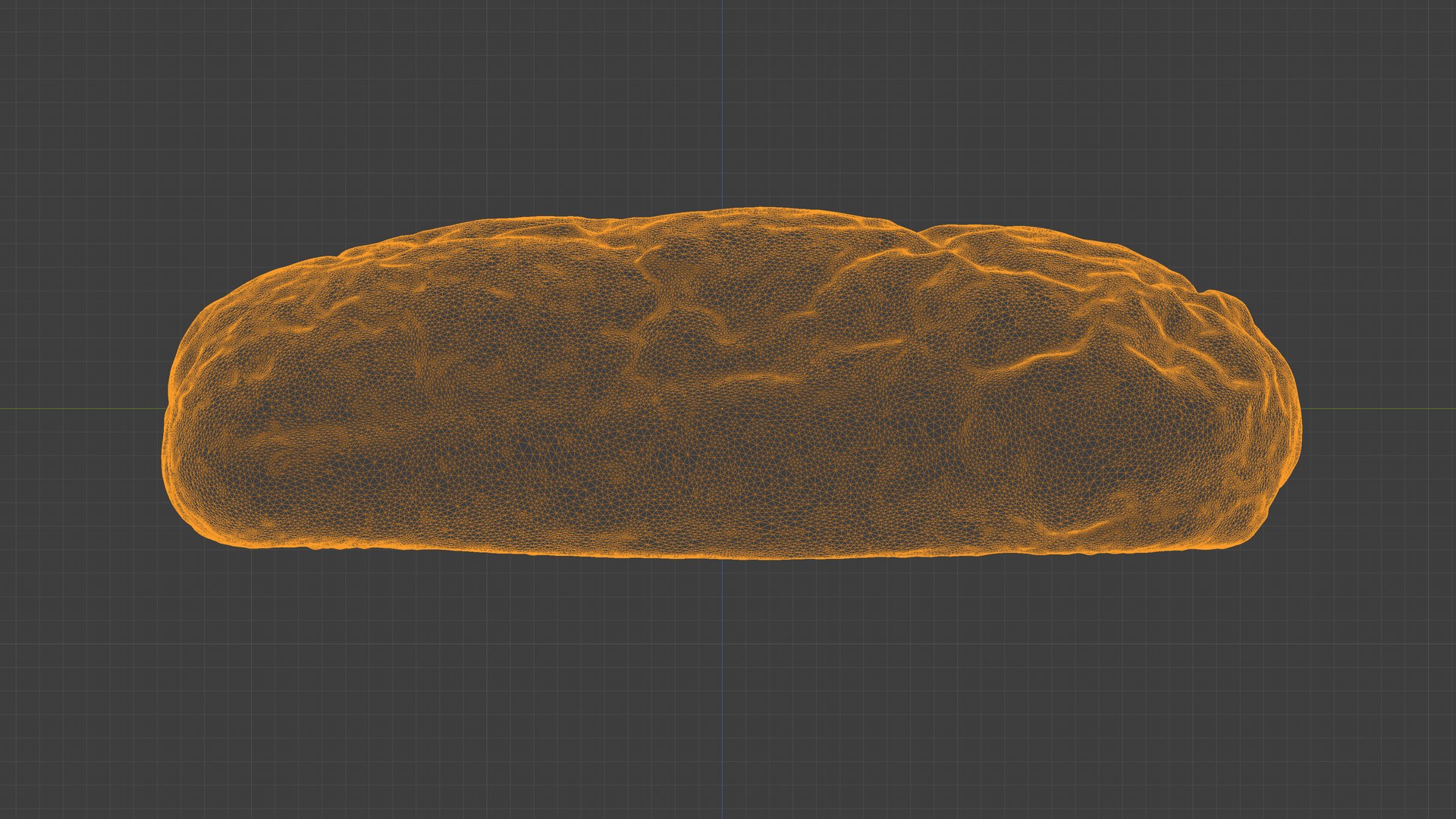 3D Photorealistic 3D Scan Of Bread - TurboSquid 2348344