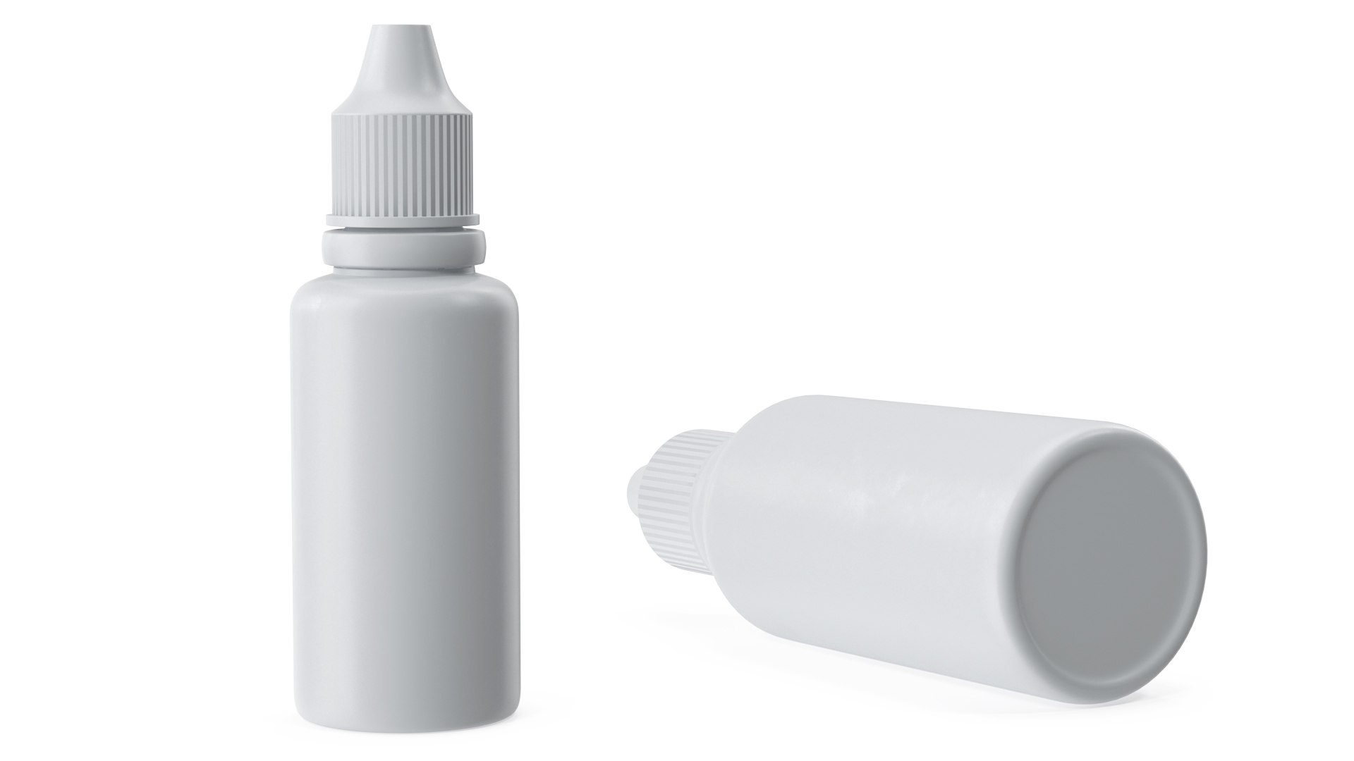 3D Plastic Drops Bottle 30ml - TurboSquid 2154709