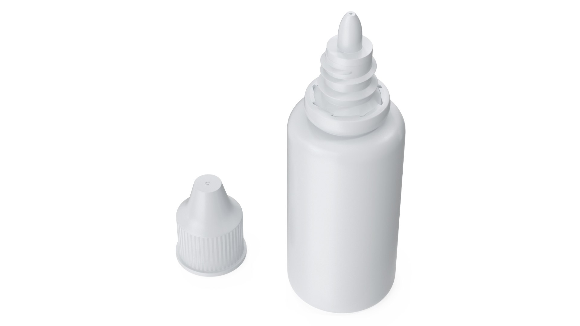 3D Plastic Drops Bottle 30ml - TurboSquid 2154709
