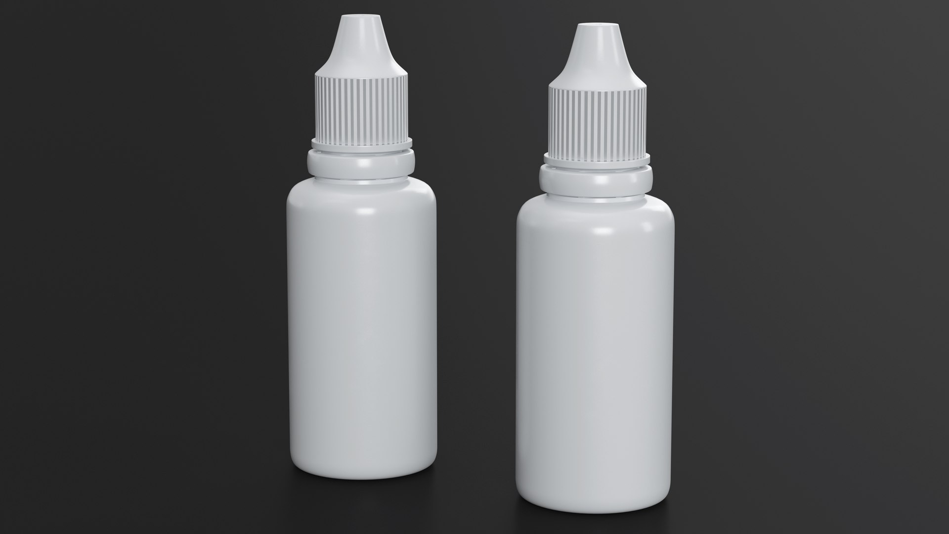 3D Plastic Drops Bottle 30ml - TurboSquid 2154709