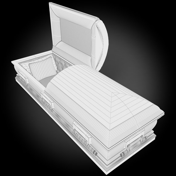 coffin 3d model