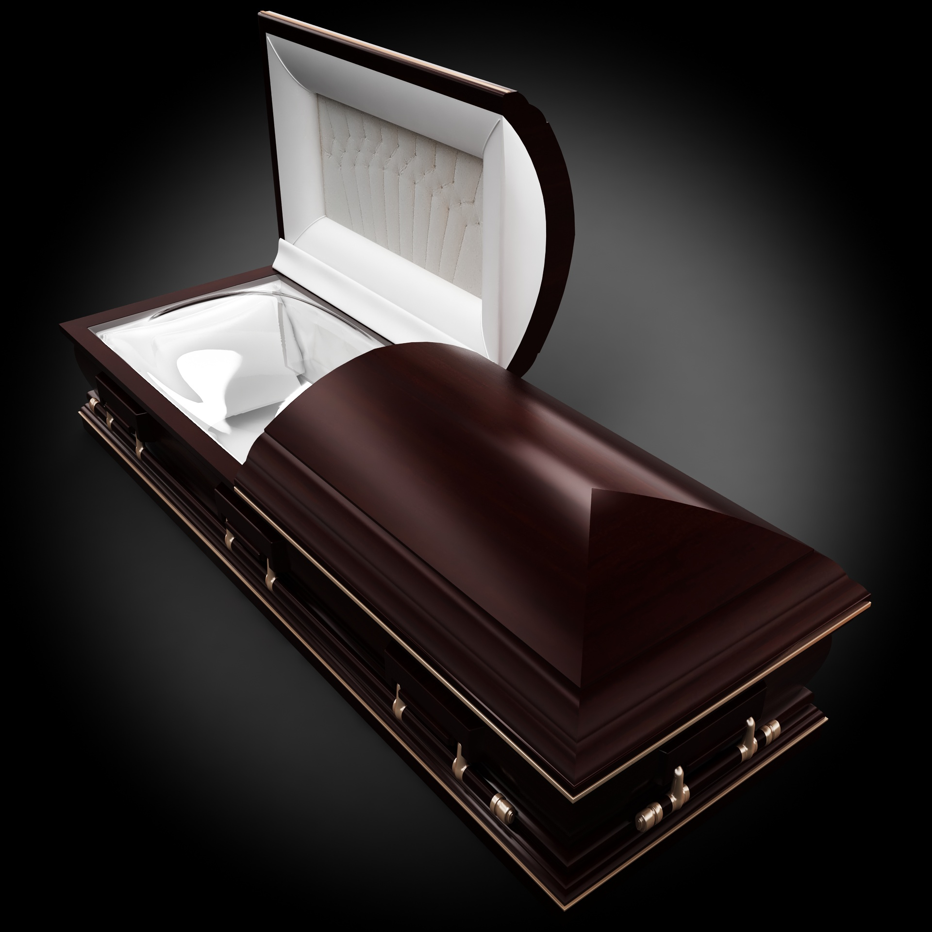 coffin 3d model