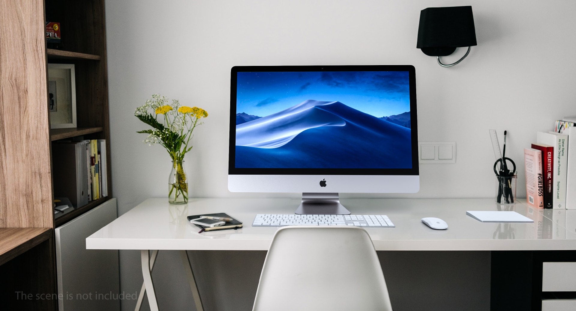 3D apple imac 2018 silver model - TurboSquid 1362727