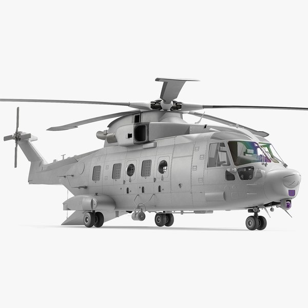 modelo 3d Multipurpose Medium Transport Helicopter Rigged for Maya ...