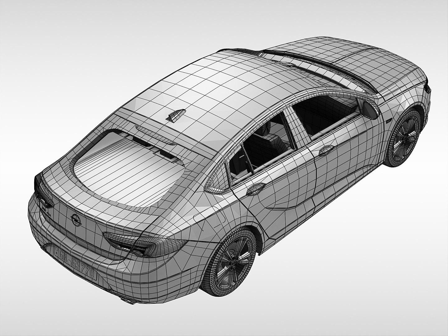 3D car opel - TurboSquid 1150129