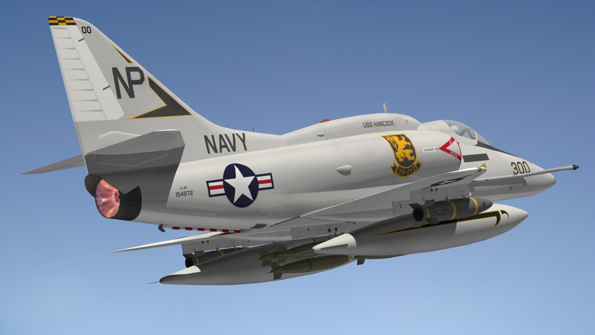 Douglas A4 Skyhawk 3D - TurboSquid 1992820