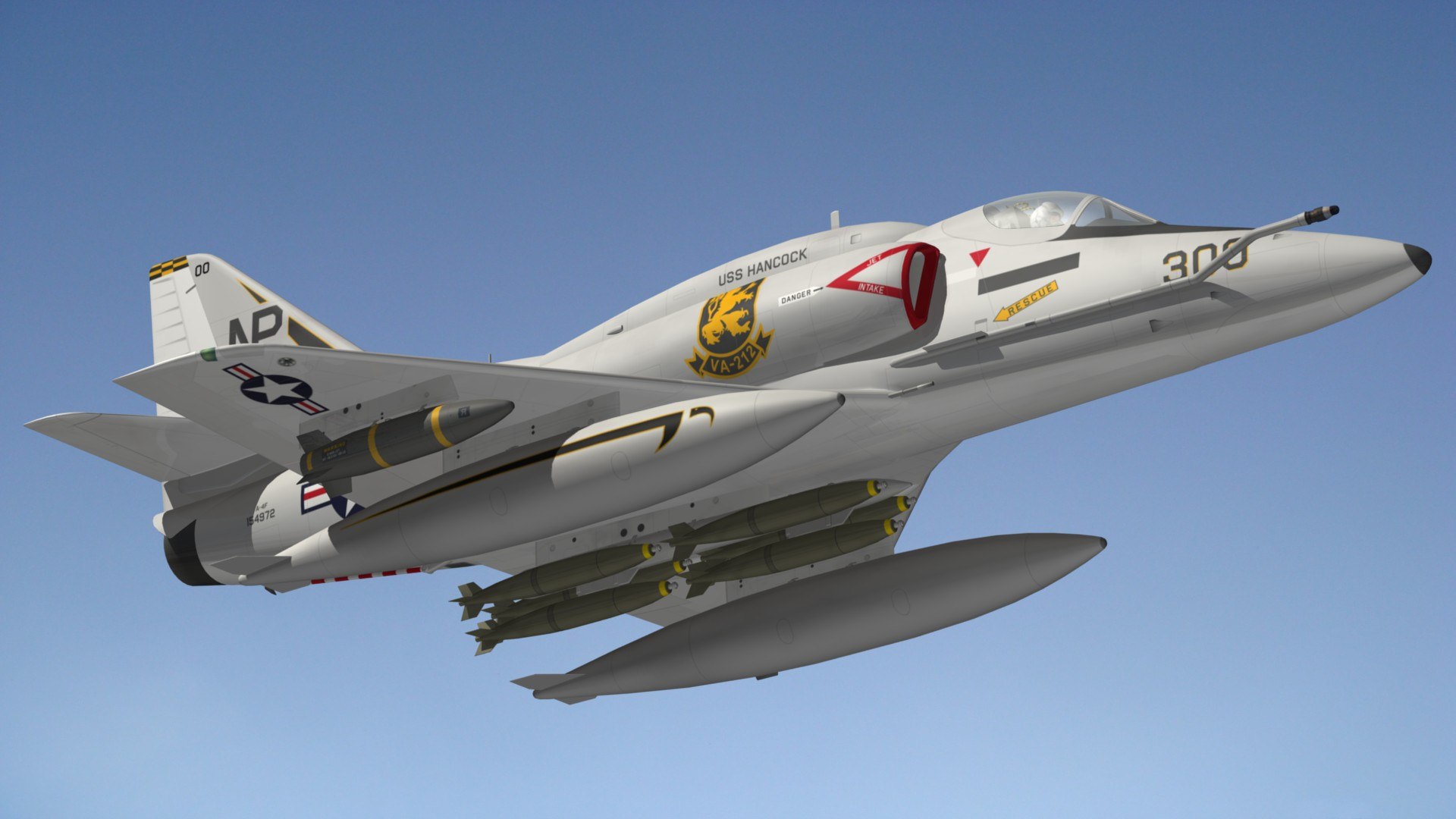 Douglas A4 Skyhawk 3D - TurboSquid 1992820