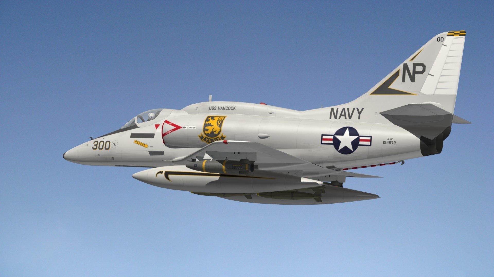 Douglas A4 Skyhawk 3D - TurboSquid 1992820