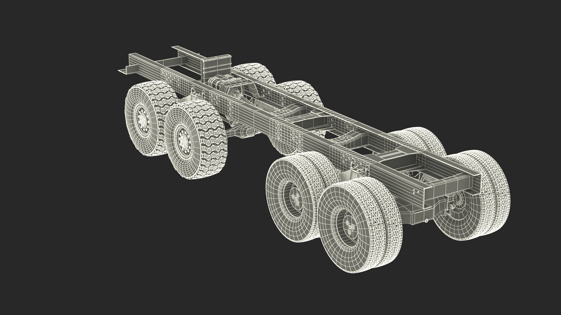 3D Chassis For Super Heavy Trucks - TurboSquid 2319015
