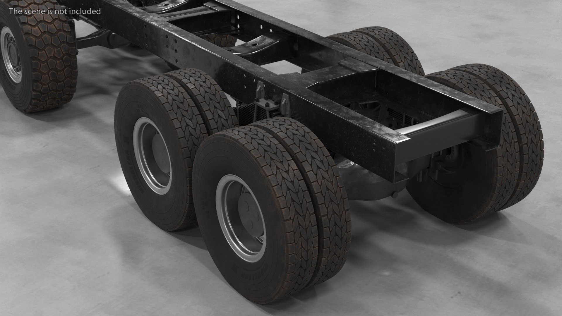 3D Chassis For Super Heavy Trucks - TurboSquid 2319015